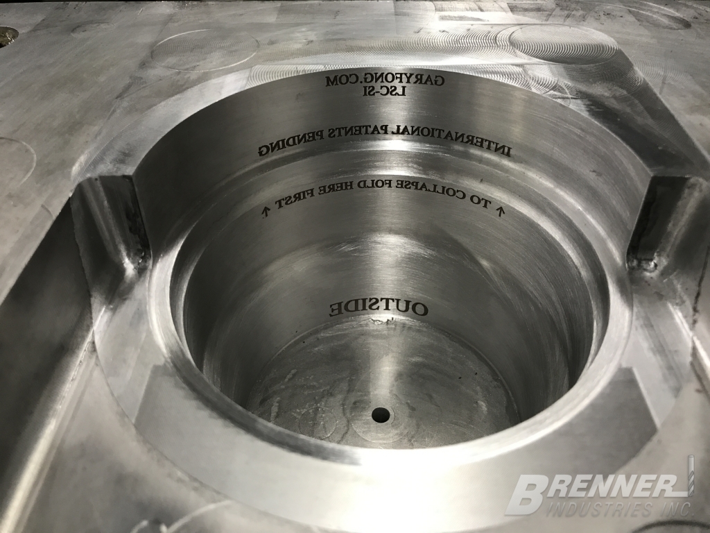 Inside Diameter Cavity Engraving for Gary Fong Rubber Diffuser Mold ...
