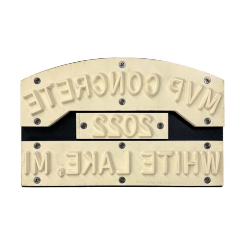 Custom City / Contractor Concrete Stamps (DPW Standard)